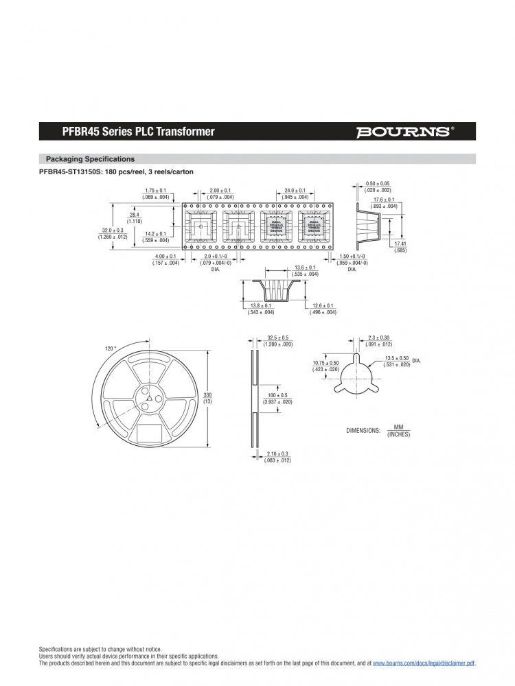 PFBR45 series datasheet page 4