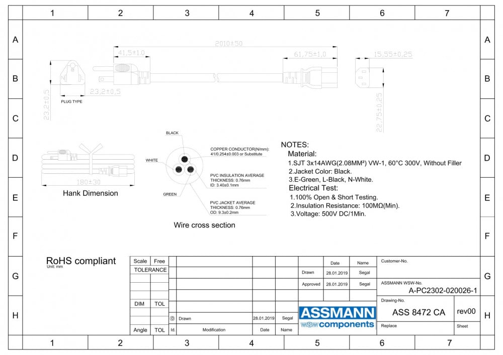 A-PC2302-020026-1 manufacturer drawing