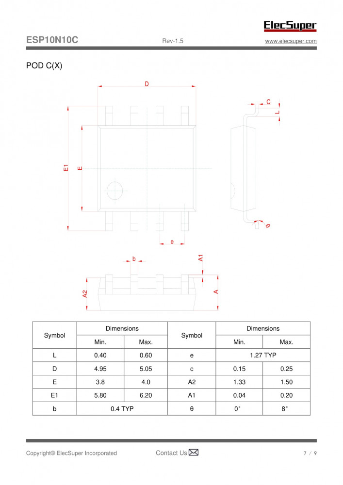 ESP10N10C datasheet page 7