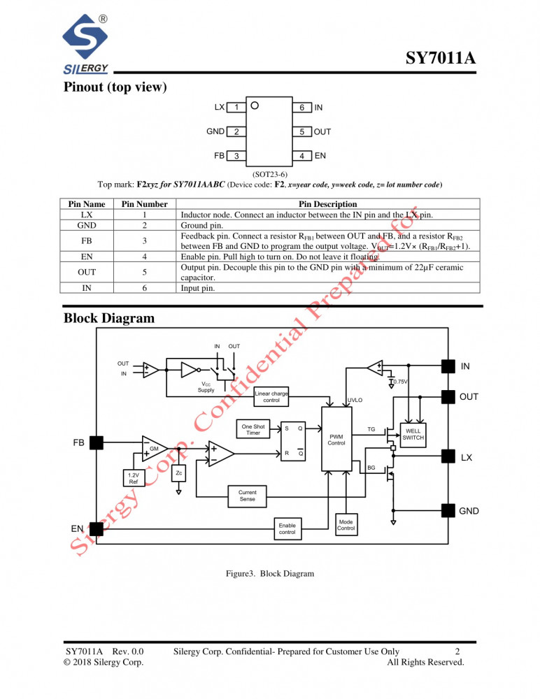SY7011AABC datasheet page 2