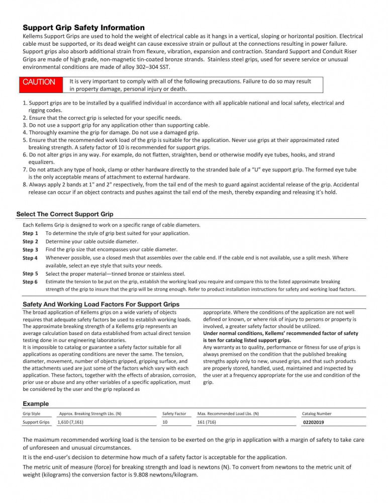 Burndy 02416008 document preview, page 2