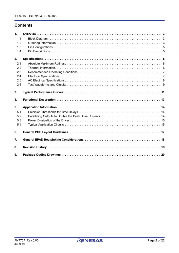 ISL89165FBEBZ-T datasheet page 2