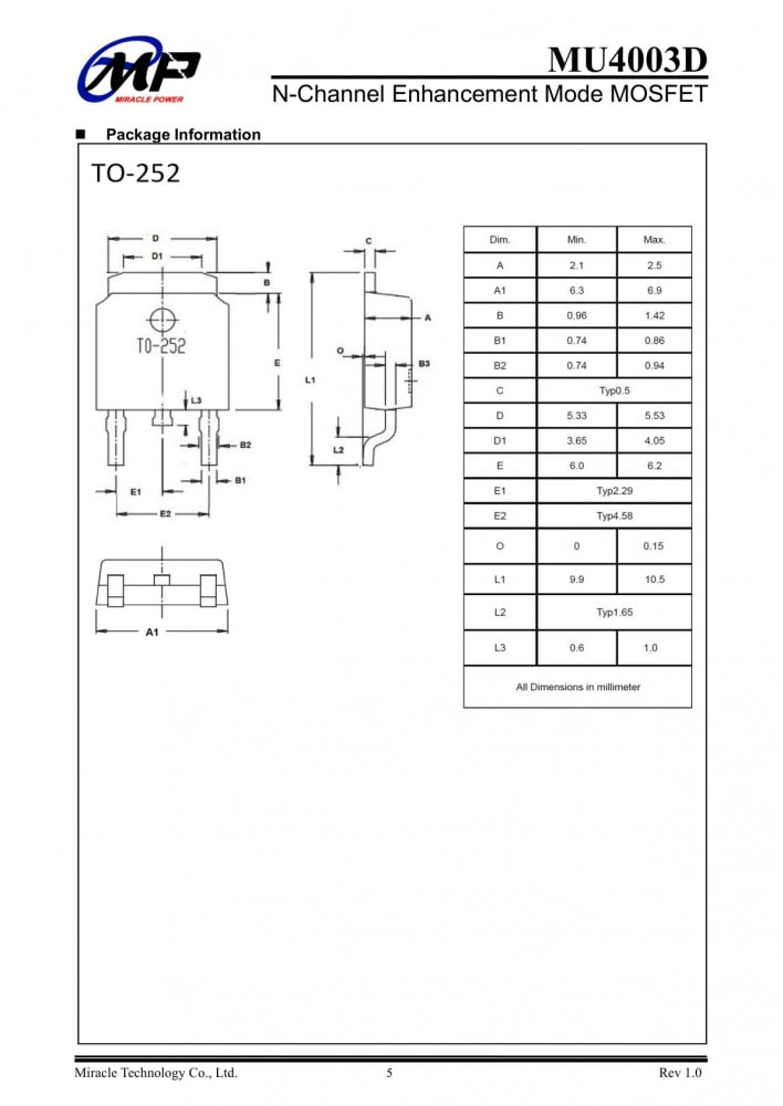 MU4003D datasheet page 5