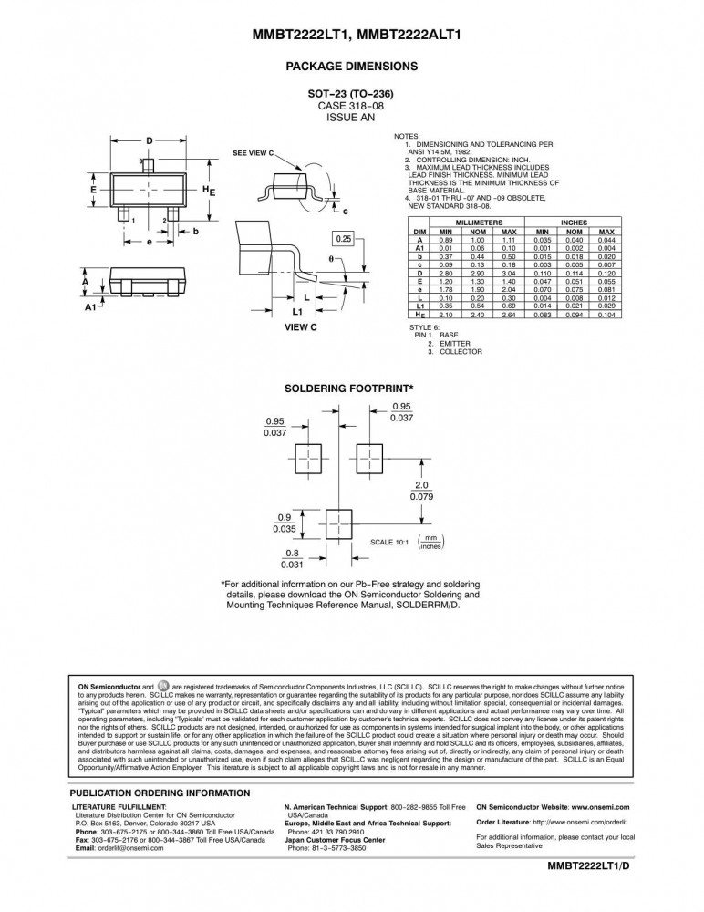 MMBT2222A datasheet page 7