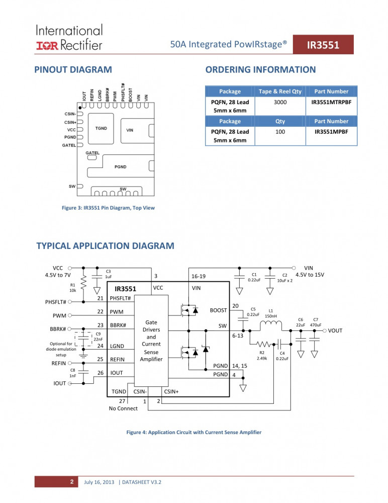 IR3551MTRPBF datasheet page 2