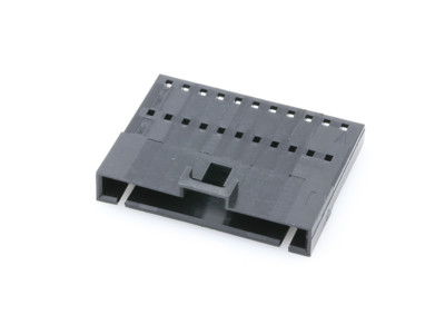 SL Wire-to-Wire Crimp Housing, Single Row, Version A, without Mounting Ears, 11 Circuits, Black for sale