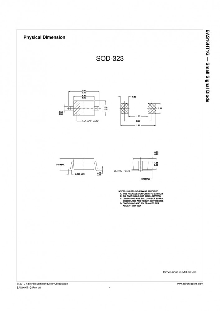 BAS16HT1G datasheet page 5