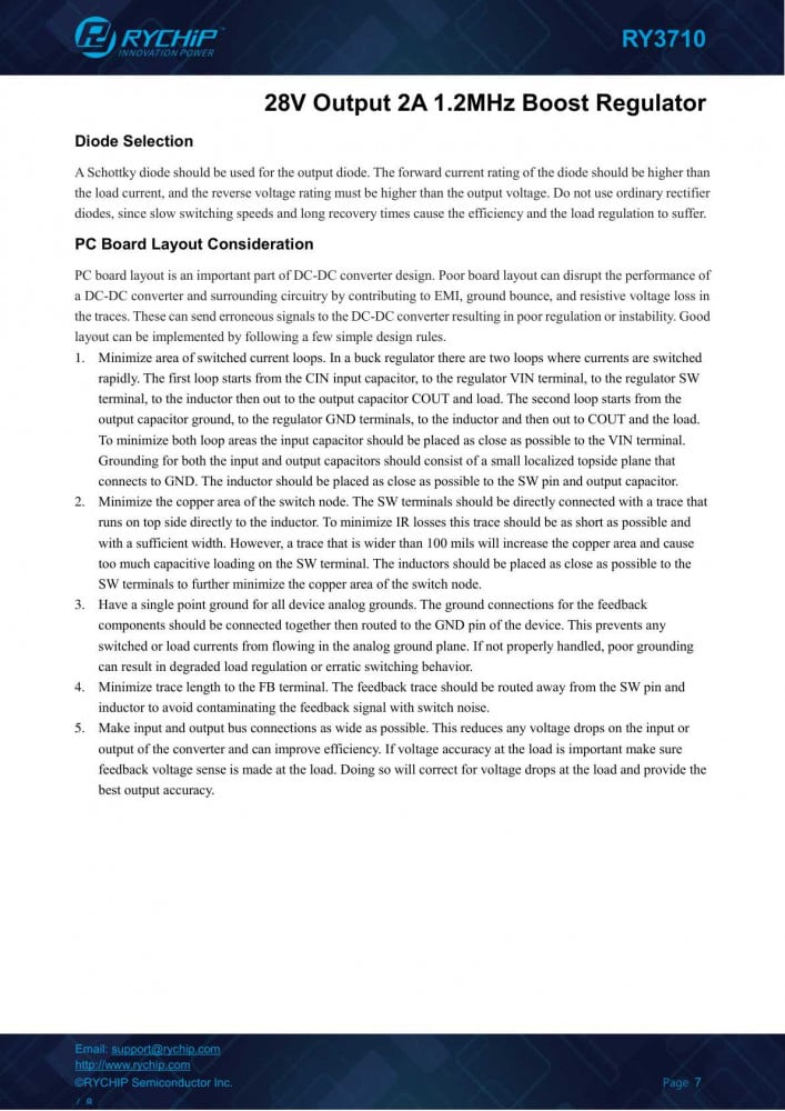 RY3710 datasheet page 7