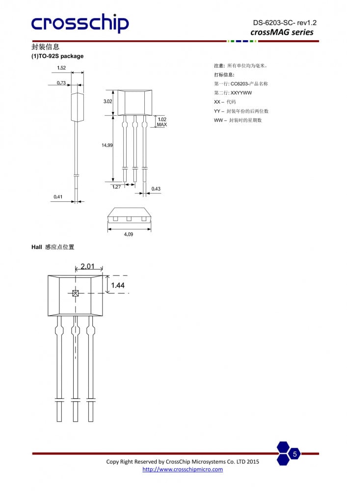 CC6203 technical document page 5