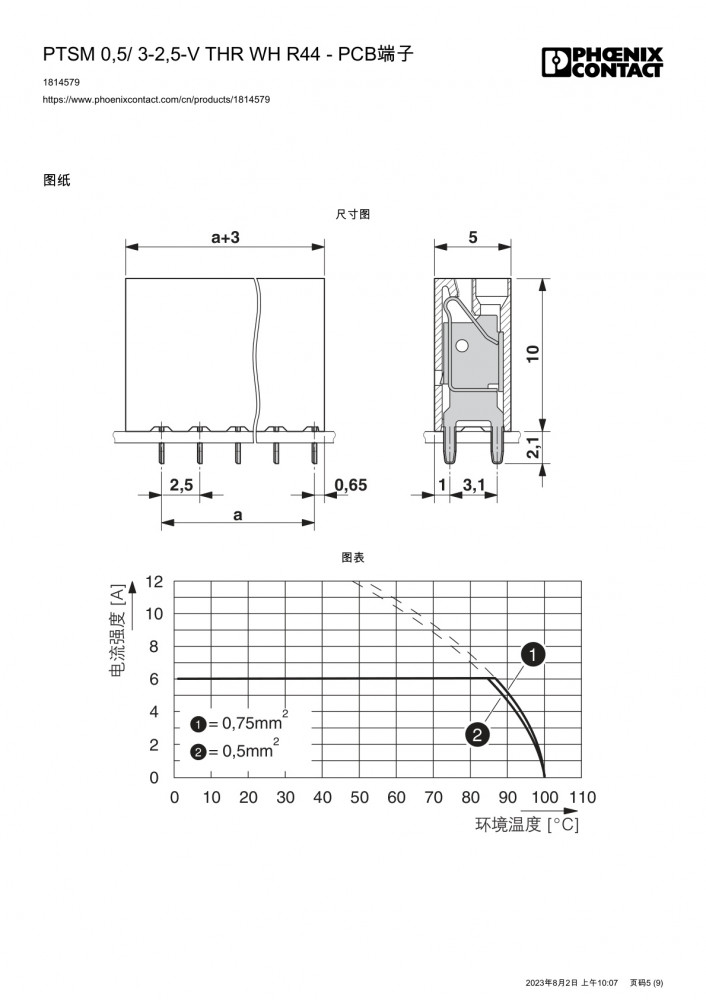 Phoenix Contact 1814579 technical document page 5