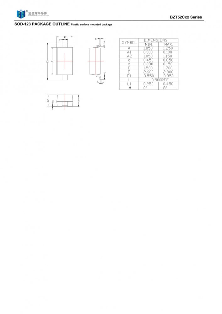 JKSEMI BZT52C3V3SOD-123 datasheet page 5