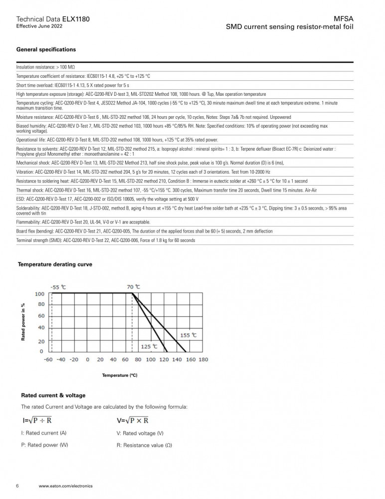 MFSA datasheet page 6
