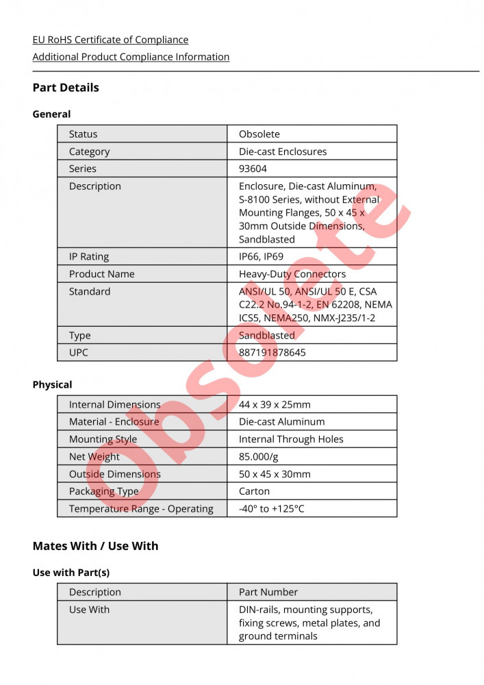 936040189 product drawing preview, page 2