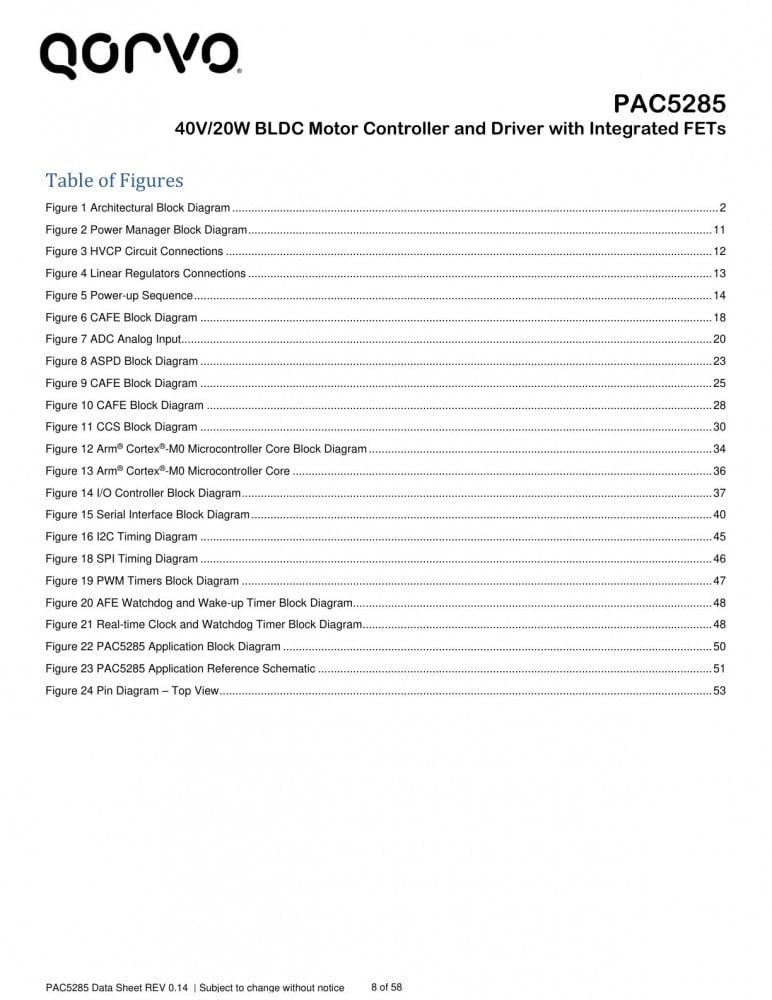 PAC5285 datasheet page 8