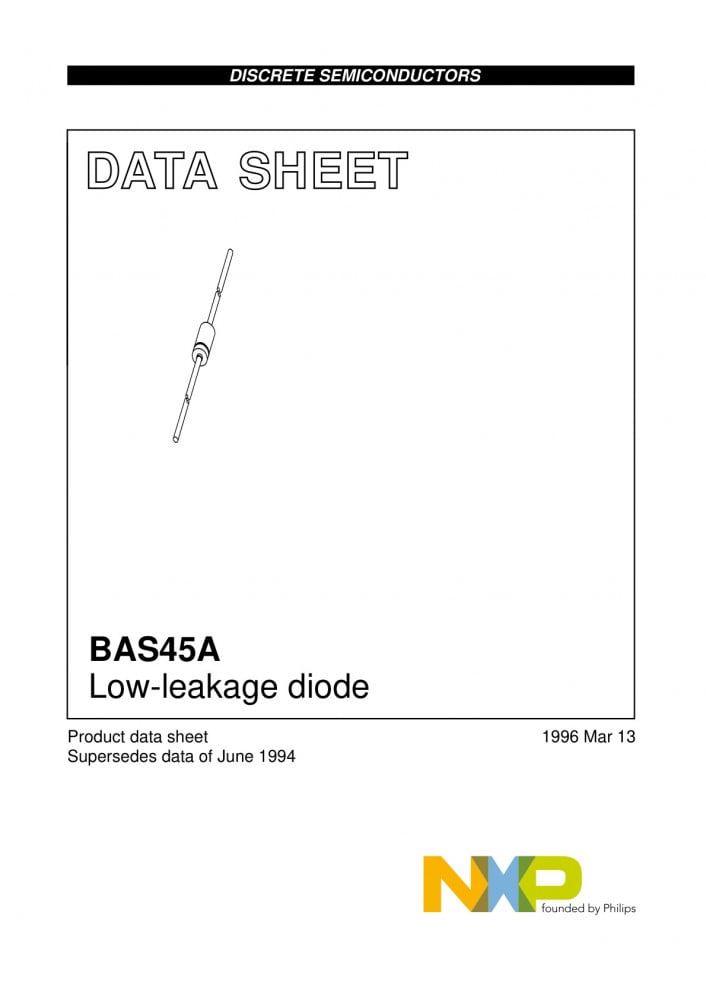 BAS45A,133 datasheet page 2