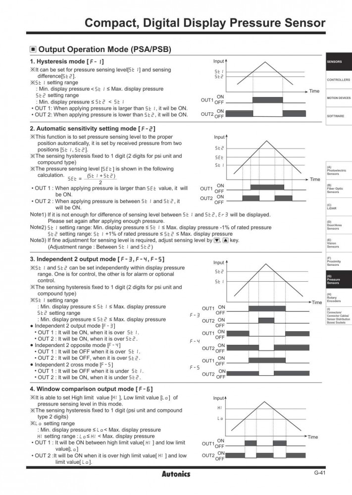 Autonics PSA-V01-RC1/8 technical document page 7