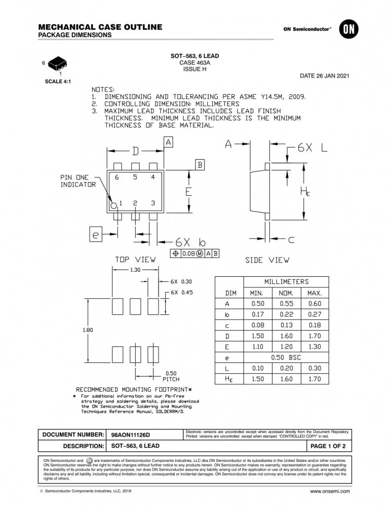 SMUN5237DW1T1G technical document page 8