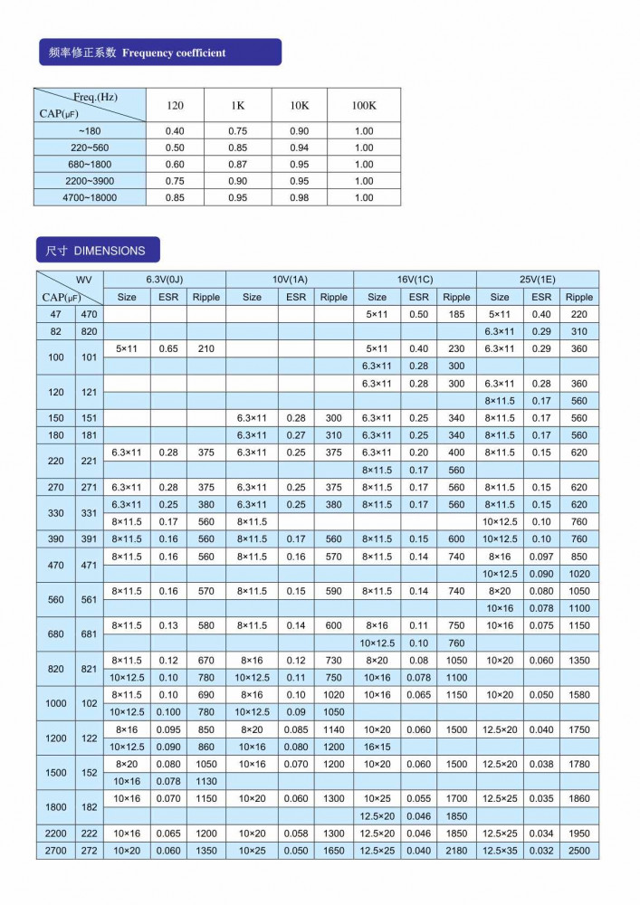 RS series datasheet page 2
