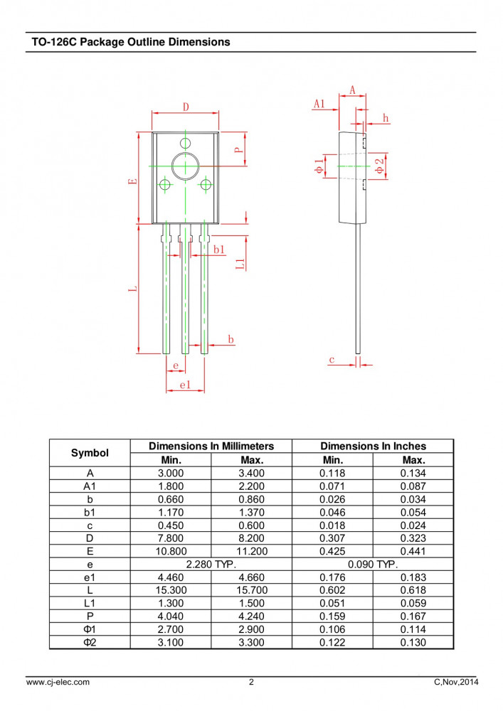 2SD669A datasheet page 2