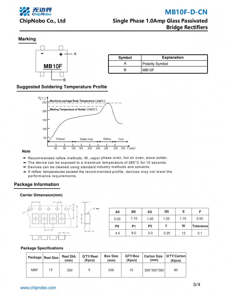 MB10F-D-CN datasheet page 3