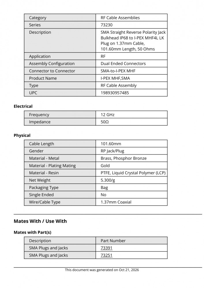 Product document image, page 2
