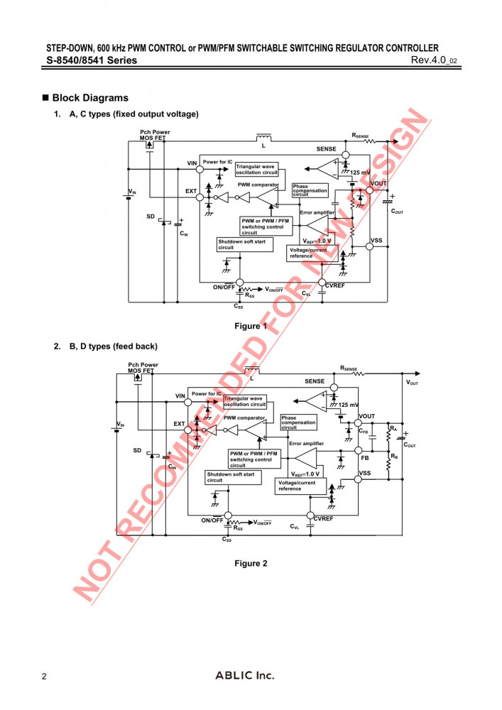 ABLIC S-8541B00FN-IMDT2G datasheet page 2