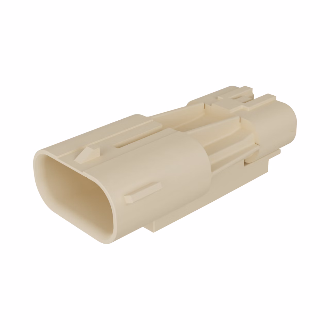 Squba Sealed Plug Assembly with Clipslot, 1.80mm Pitch, Single Row, 6 Circuits, Natural for sale