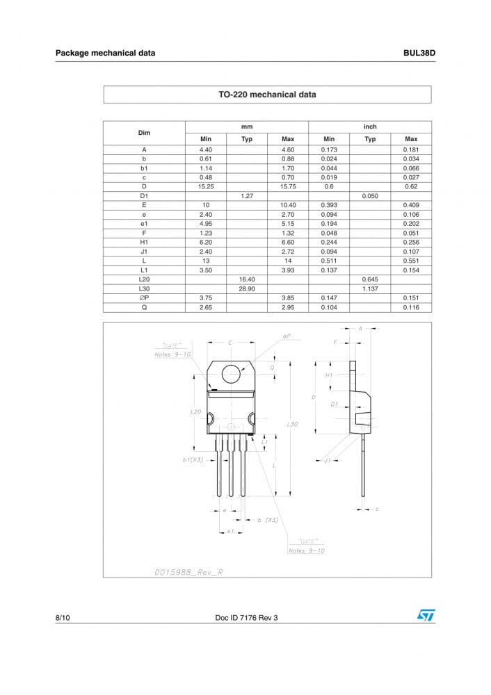 BUL38D datasheet page 8