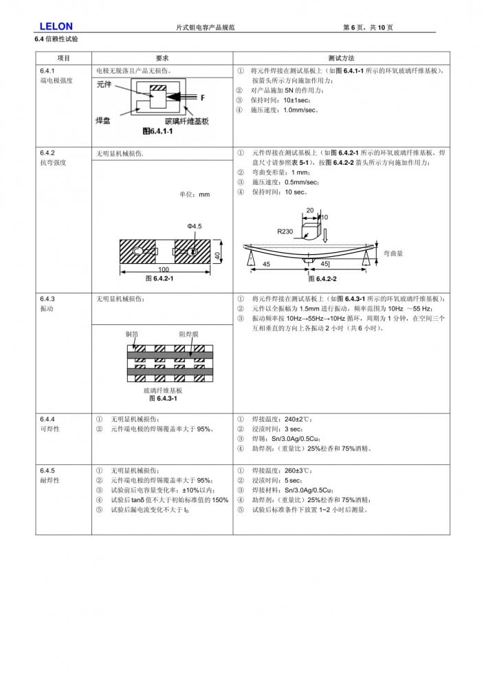 SY series specification page 6