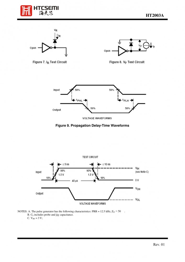 HT2003ARZ datasheet page 5