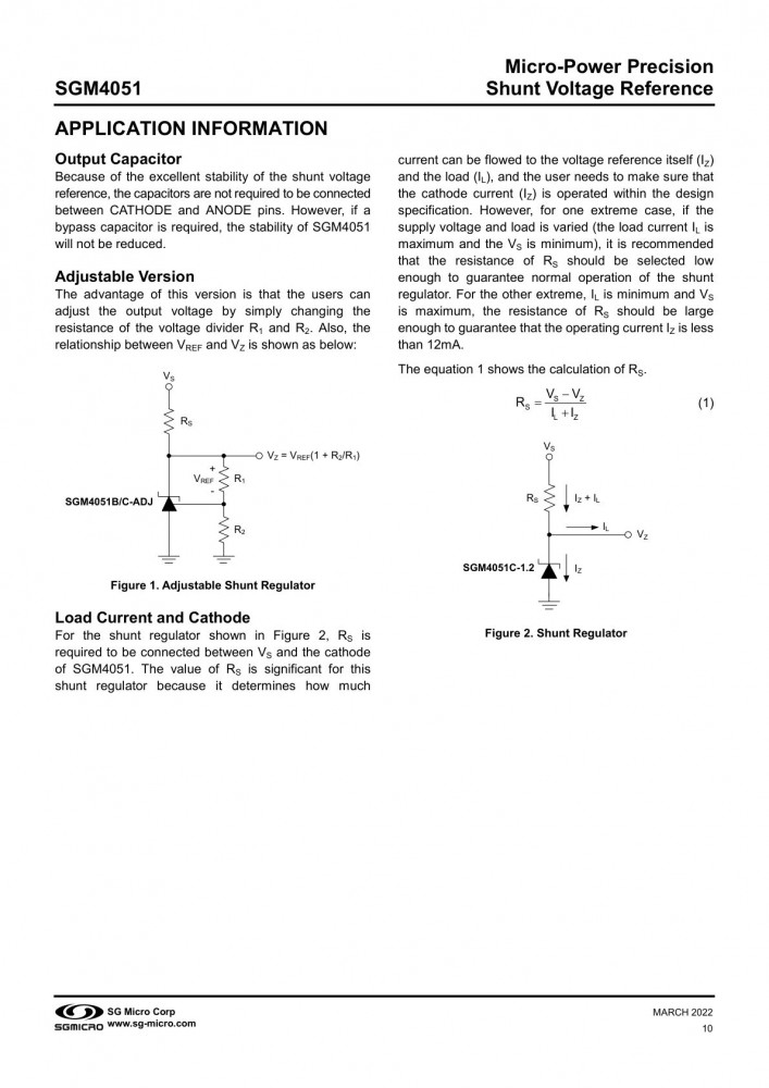SGM4051 datasheet page 10