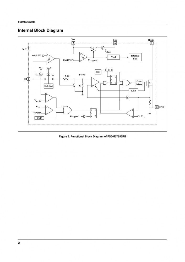 FSDM07652RB datasheet page 3