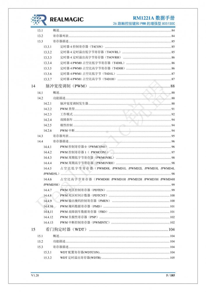 RM1221A datasheet page 5