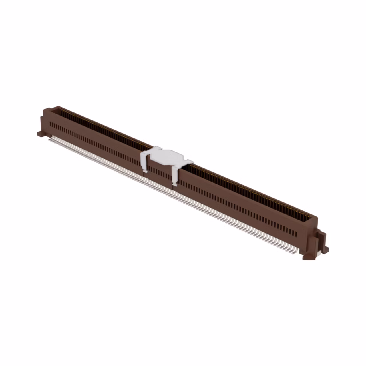SlimStack Board-to-Board Connector, 0.635mm Pitch, 0.635 Series, Plug, 7.00 or 13.00mm Mated Height, 6.40mm Mated Width, 200 Circuits for sale