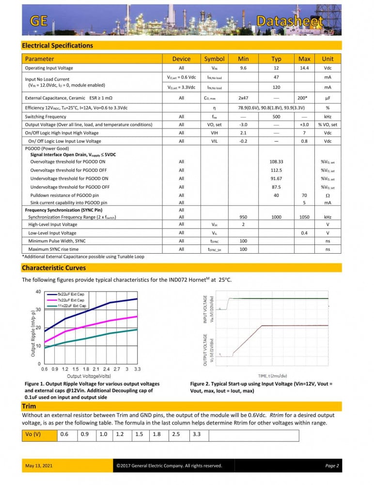 IND072 technical document page 2