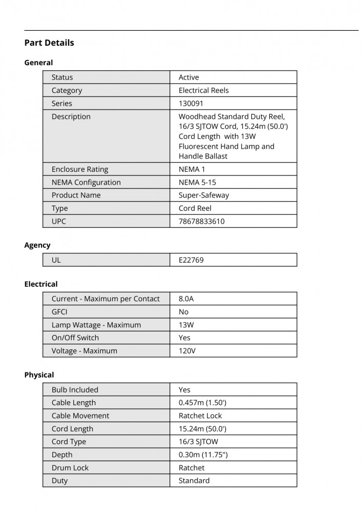 MOLEX 1300910028 technical document, page 2
