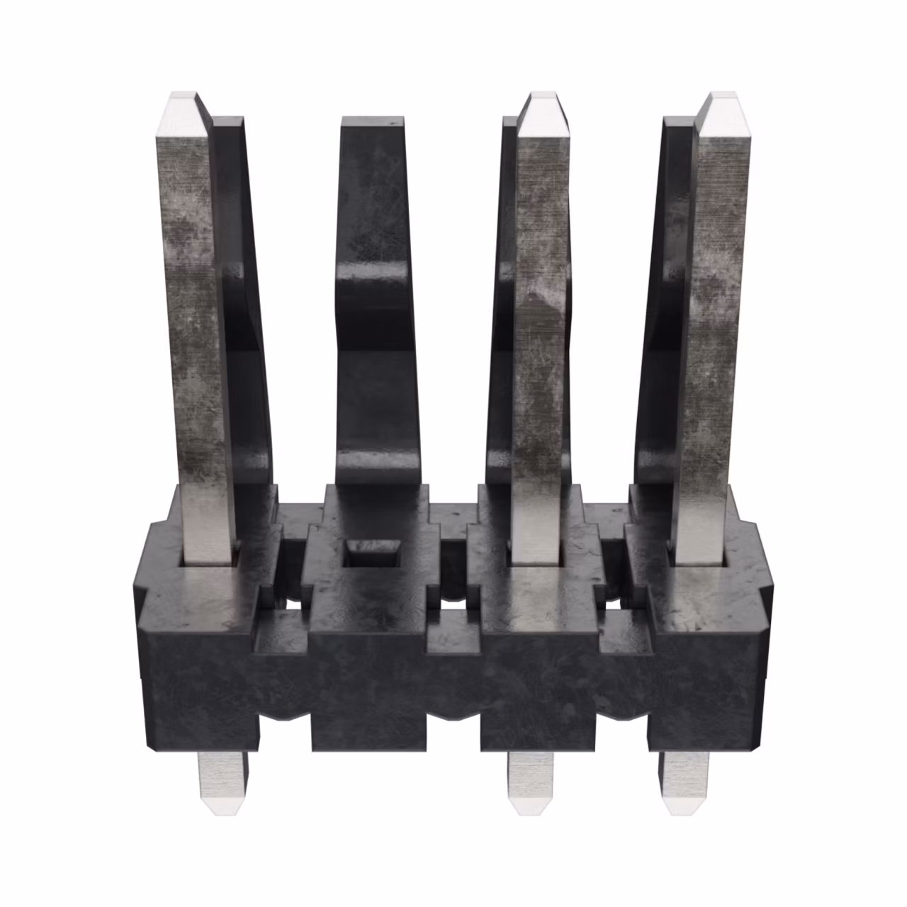 KK 396 Breakaway Header, Vertical, Square Pin, with Friction Lock, 4 Circuits, Circuit 3 Voided, 1.52µm Matte Tin (Sn) Plating, 4.37mm Tail Length, 11.43mm Mating Pin Length for sale