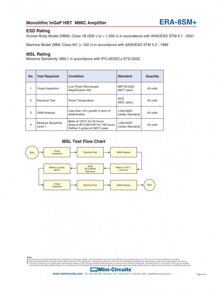 ERA-8SM+ technical document page 4