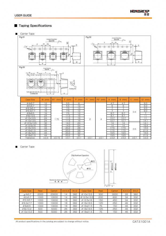 Honor Elec GVS datasheet page 4