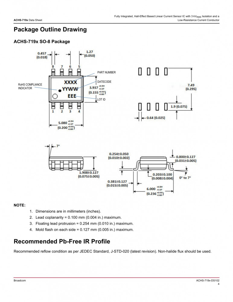 ACHS-719x datasheet page 4