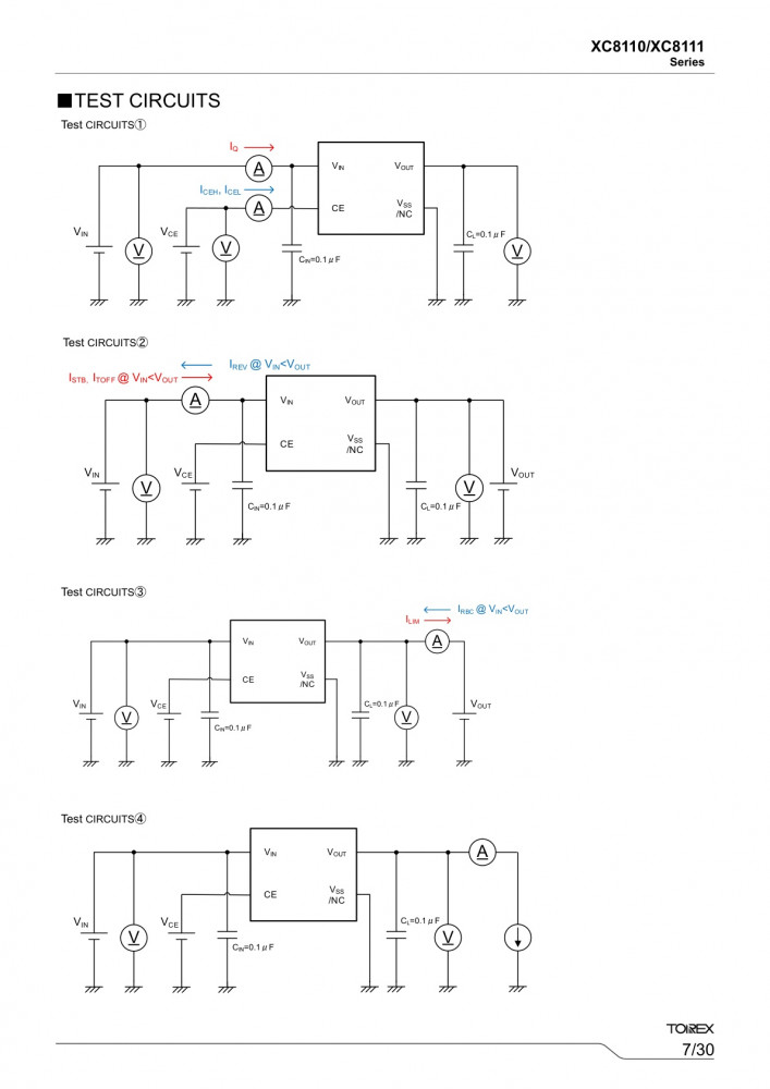 XC8111AA01MR-G datasheet page 7