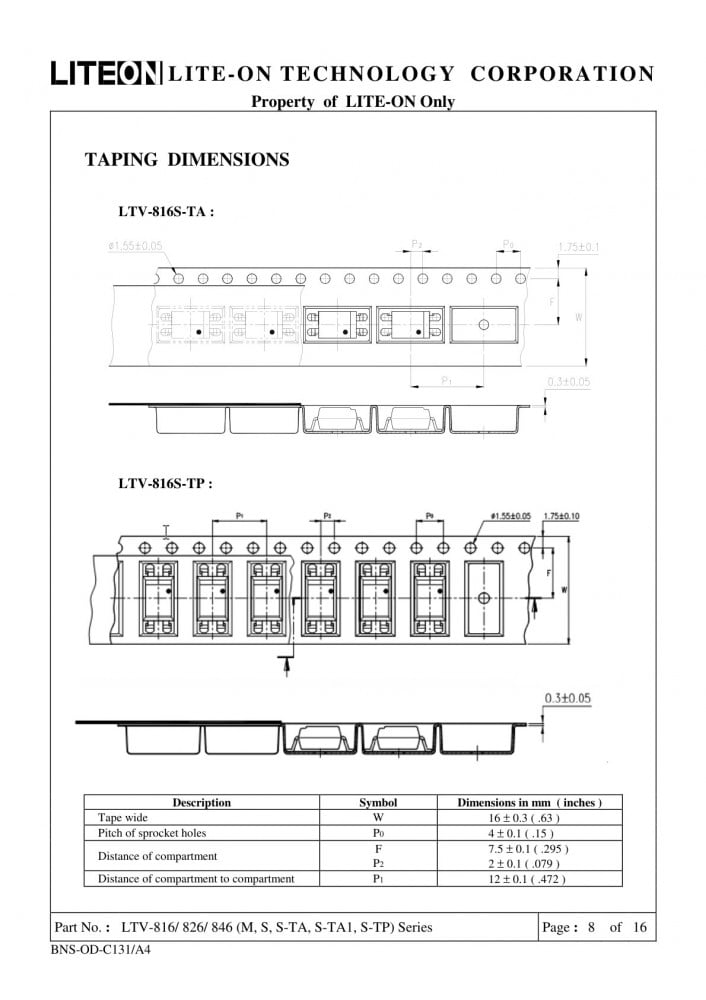 LTV-826 datasheet page 8