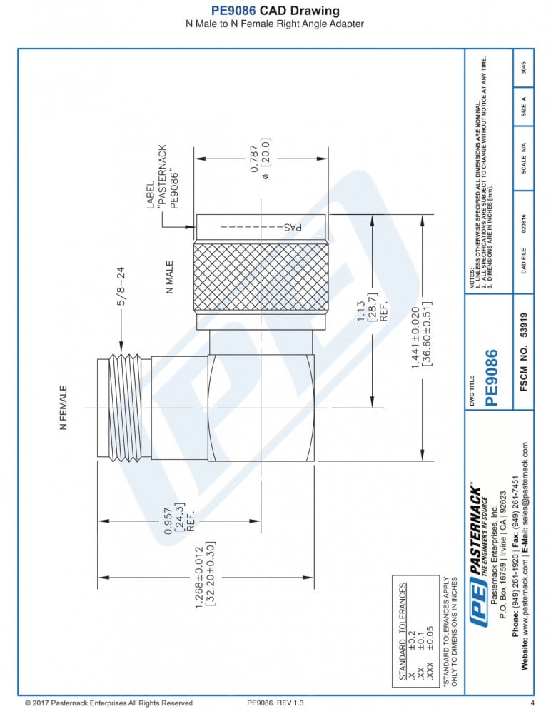 PE9086 technical document page 4
