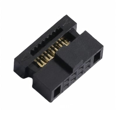 XKB Connection X1270H2-2x05-PTV01 Free Hanging Panel Mount Connector