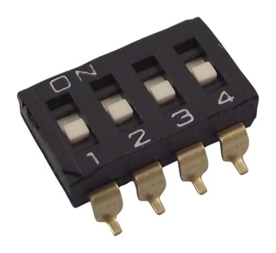 E-Switch KAE05TGGR DIP Switch