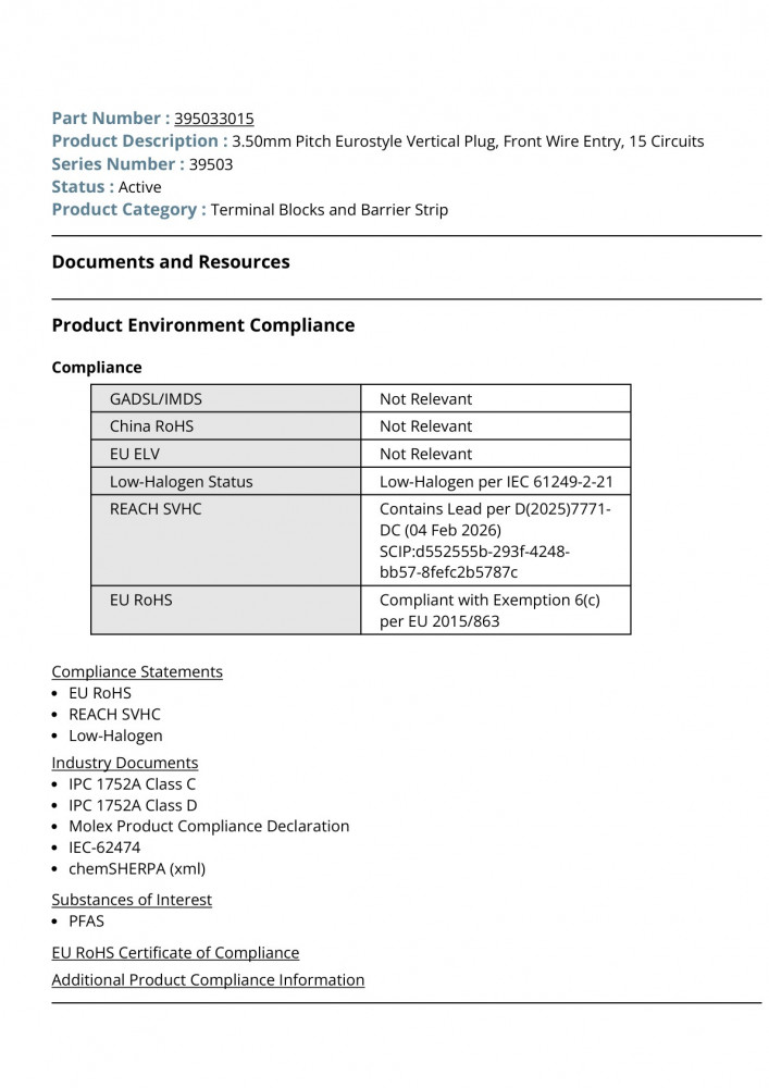 395033015 product document preview, page 1