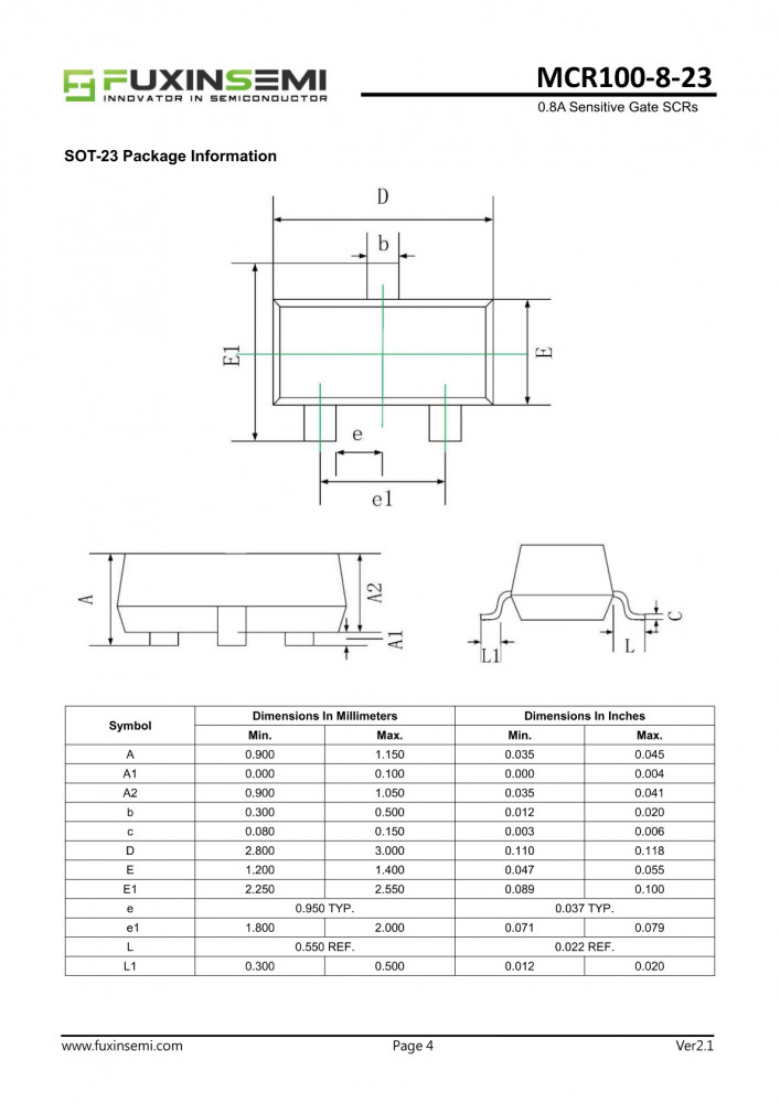 MCR100-8-23 datasheet page 4