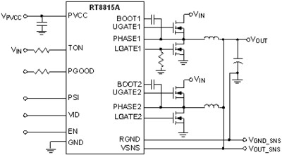 RT8800A - General Purpose 3-Phase PWM Controller for High-Density Power Supply