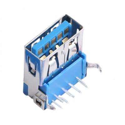 Yuandi USB30-01-T2-BL USB, DVI, HDMI Connector Assembly Chip