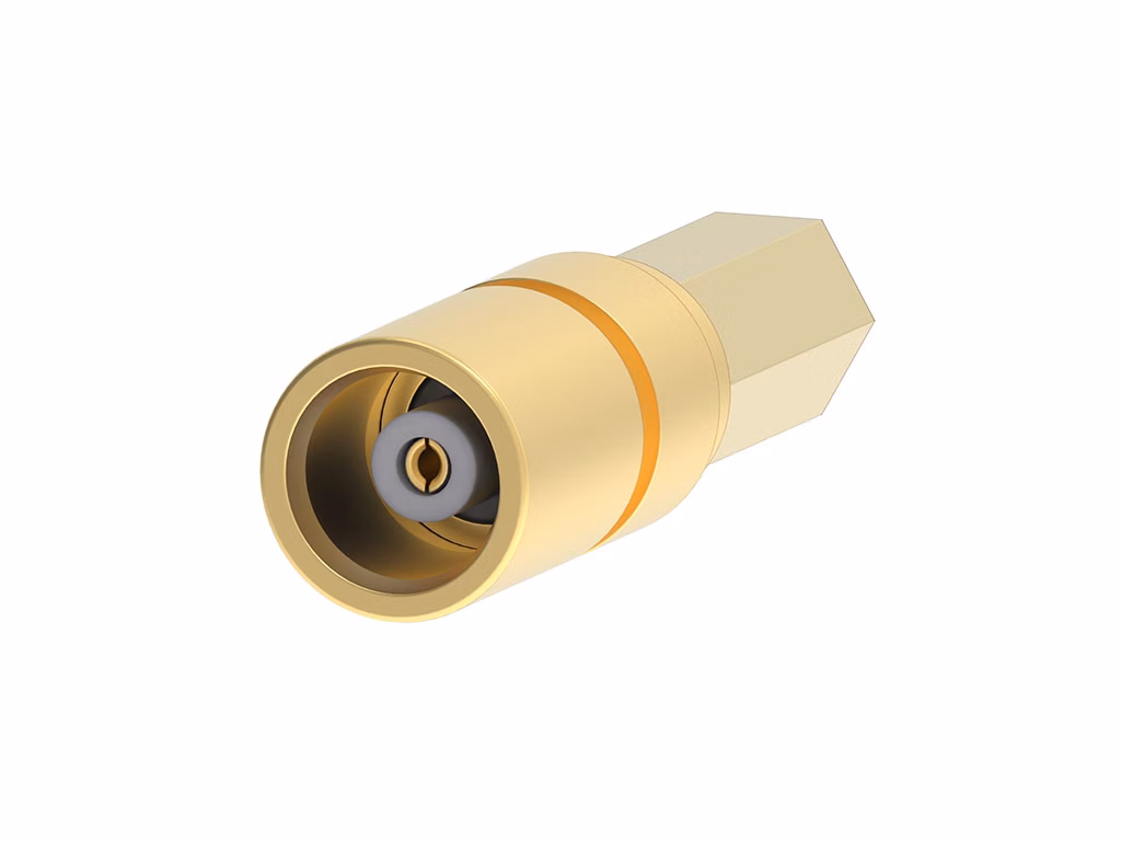 MCX Jack, Straight, Crimp, RG-316/RG-174/RG-188 Cable, Brass Body, Gold (Au) Plated, Tray, 50 Ohms for sale